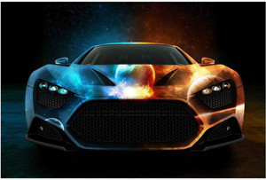 Modify Car Sticker Poster|Decorative Wall Interior Poster|Poster For ...