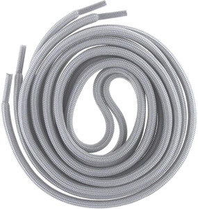 SHOESHINE Round Boot Lace Casual, Hiking Shoelace 4mm Thick (Light Grey ...