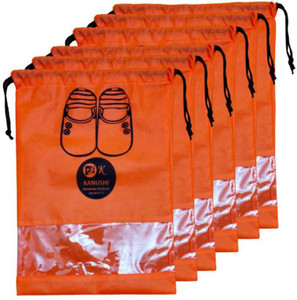 KANUSHI Shoe Pouch Orange - Price in India | Flipkart.com