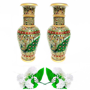 Handicraft Kingdom Stoneware Vase Price in India - Buy Handicraft ...
