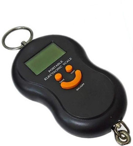 Rorian Portable 50kg-Digital Kitchen Luggage Hanging LED Smiley ...