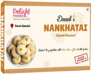 Delight Foods Daadi's Nankhatai |Biscuit | Cookie| Pure Desi Ghee | No ...