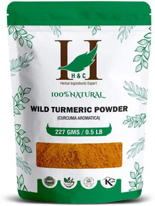 H&C Natural Wild Turmeric (Curcuma Aromatica) Powder - | Jangli Haldi ...