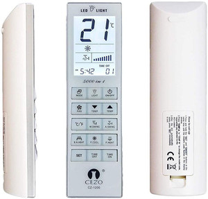 Cezo Universal Air Conditioner Remote Control Suitable for All Models ...
