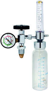 Dr. Head Life Oxygen Flow Meter With Rotameter & Humidifier Bottle ...