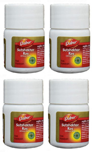 Dabur SUTSHEKHAR RAS EACH 20 TAB ( PACK OF 4 ) Price in India - Buy ...