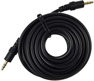 BIGGEAR AUX Cable 15 m (Pack of 1) 15 Meter 3.5mm Male to Male Stereo ...