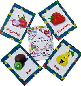 Learner's Bridge Flash Card Fruits to Develop Recognition Skill ...