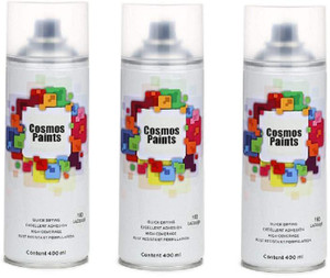 Cosmos 190 Clear Laquer White Spray Paint Quick Dry Ready to Use ...
