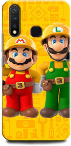 Wall Art Back Cover for ViVO U3 MARIO,CARTOON, EMOJI, FUNNY, ABSTRACT ...