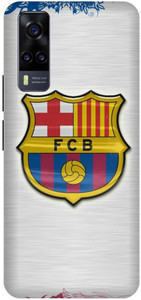 PRINTVEESTA Back Cover for Vivo Y51A/Vivo V2031 fcb, fcb foot ball club ...