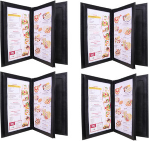 Flipkart.com | positive vibes Premium Calss of Rexin Menu Booklet with ...