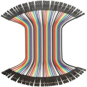 Sonii Female To Female Jumper Wire Bundle 20cm (40pcs)(Multicolor ...
