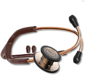 MCP Cardo 3 Monitoring Stethoscope, Copper-Finish Chestpiece, Chocolate ...