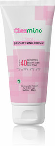 GLEAMINO Natural Brightening Cream with SPF 40 Price in India - Buy ...