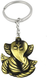 AFH Lord Ganesh Leaf Design Ganpati Elephant Hindu God Double Sided ...
