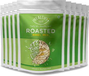 Healthy Treat Roasted Bhel Mix Combo 1 kg (Pack of 10 100 gm Each ...
