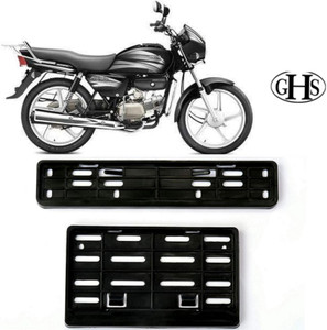 GHS Number plate Frame for Splendor Bike Number Plate Price in India ...