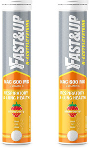 FAST&UP NAC (N-Acetylcysteine) 600 Mg For Lung Health and Liver Detox ...