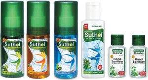 BOROLINE Suthol Neem Spray 100ml, Suthol Chandan Spray 100ml, Suthol ...