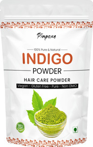 Pinpoxe Organics Indigo Powder (Indigofera Tinctoria) For Hair Pure ...