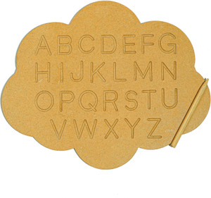 Whittlewud ABC Learning & Education Aid Alphabet Tracing Board ...