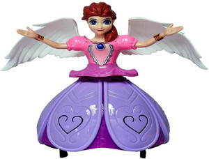 Skstore Dancing Angel Girl Robot Doll with Lights and Music for Girls ...