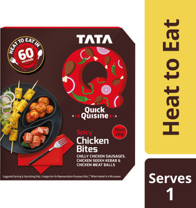 Tata Q Spicy Chicken Bites Price in India - Buy Tata Q Spicy Chicken ...