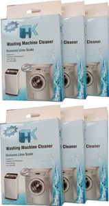 NEW HK Washing Machine Tub Cleaning Powder 6 PACKET (SCALEGONE) 500GM ...