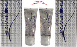RHONEACNE Acne Porne Skin FaceWash ( Pack Of 2*70ml ) Face Wash - Price ...