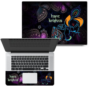 Finest Techfit Brain Left Right Blue Full Panel Laptop Skins Upto 15.6 ...
