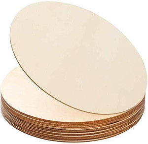 DI-KRAFT Circle MDF 12 inch Board for Art and Craft-2.5mm Thick ...
