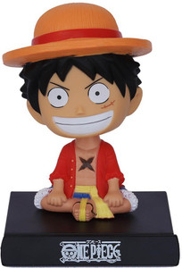GCT One Piece Monkey D. Luffy Bobble Head with Mobile Holder (SH-1 ...