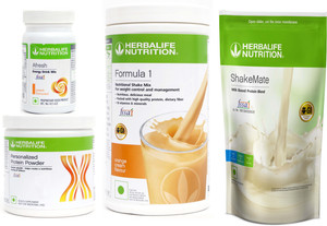 Herbalife Nutrition Combo of SHAKEMATE+Formula 1 Nutritional Shake ...