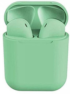 TRUEDOA1 GREEN BLUETOOTH I12 INPODS WITH CHARGABLE CASE Bluetooth Price ...