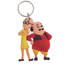 Gehna by RTS Cute Motu Patlu Cartoon Characters Keychain (1488) Key ...