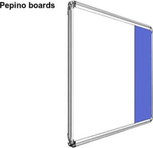 Pepino Blue Notice + white marker board Notice Pin-up Board + white ...