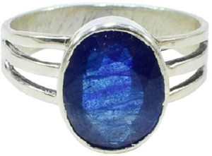 SPRIGEMS Makar Kumbh Rashi Neelam RIng/For Shani Grah Nivaran 5.25 ...