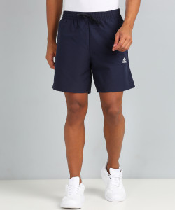 ADIDAS Solid Men Blue Sports Shorts - Buy ADIDAS Solid Men Blue Sports ...