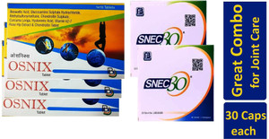 PHOENIX Osnix & Snec30 - Glucosamine, Vitamin D3, Curcumin (30+30) for ...