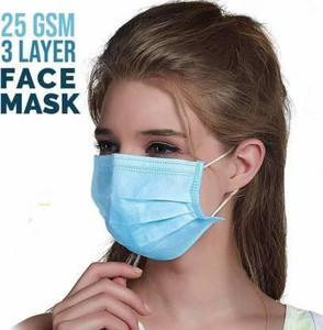 DISPOZ 3 Ply surgical face Mask Normal (Pack of 100 Pcs) FM_100NRML ...