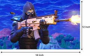Fortnite Game Wall Poster For Room With Gloss Lamination M33 Paper ...