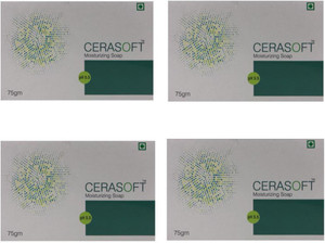 Cerasoft MOISTURIZING SOAP PACK OF 4 - Price in India, Buy Cerasoft ...