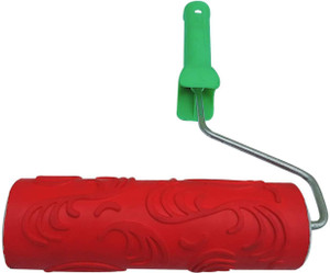 AMAZINGDECOR Waves pattern Roller with Handle For Wall Decor Imported ...