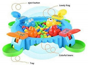 Mt hub Hungry Frog Eating Beans Games Toy for Children Board Game ...
