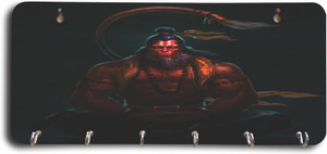 Craftmobile Keyholder Hanuman ji key holder Wood Key Holder Price in ...