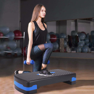 Wearslim 2 Level Adjustable Workout Fitness Exercise Platform with ...