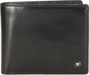 LOUIS PHILIPPE Men Black Genuine Leather Wallet Black - Price in India ...