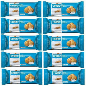 UNIBIC Milk Cookies 100g each pack of 10 Cookies Biscuit Price in India ...