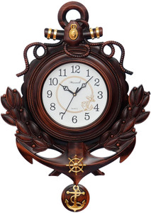 Maxwell Analog 58 cm X 42 cm Wall Clock Price in India - Buy Maxwell ...